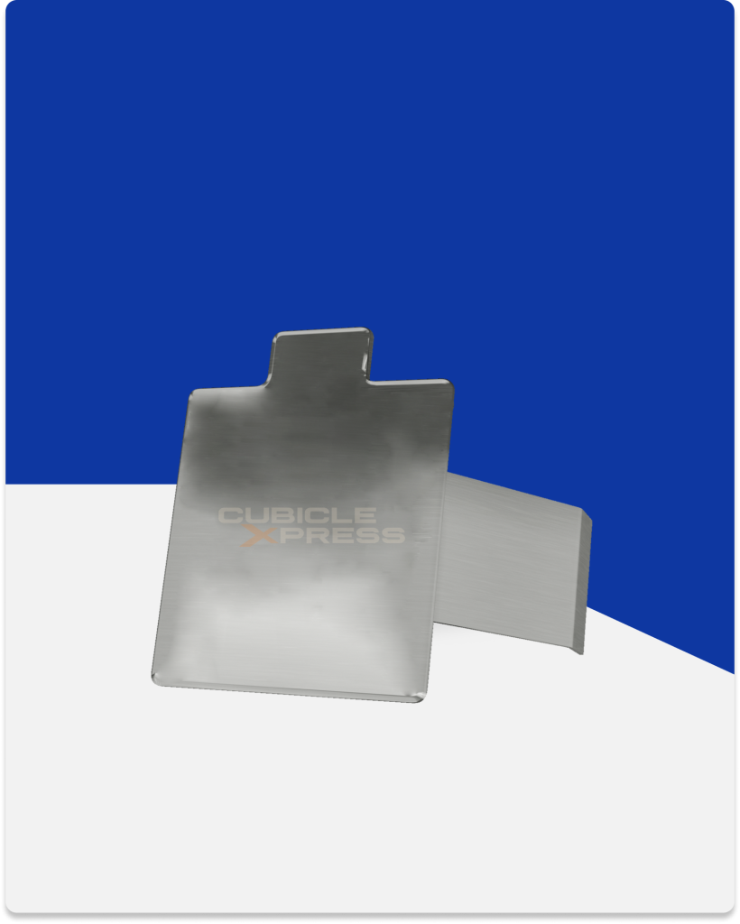 SS top rail end cap - Cubicle Xpress